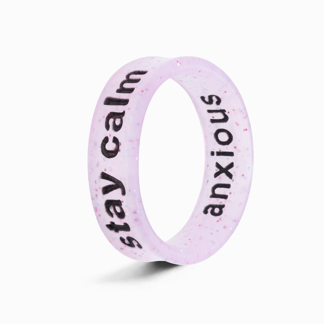 Flip Reversible anxious / stay calm ring – FlipRings