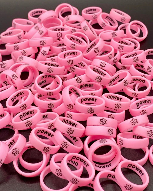 Reversible Flip Flower Power Pink Ring – FlipRings