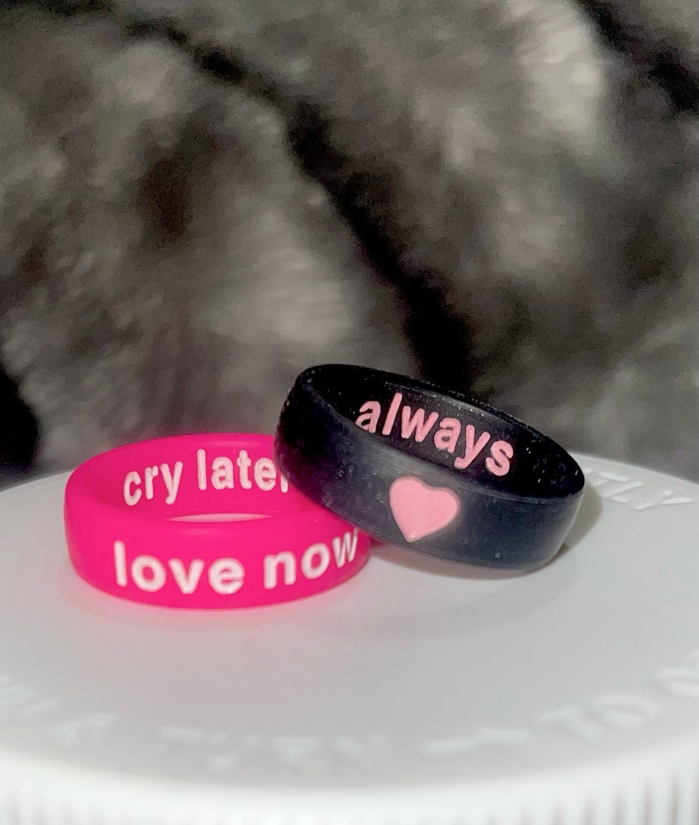 Flip Reversible love now / cry later Ring – FlipRings