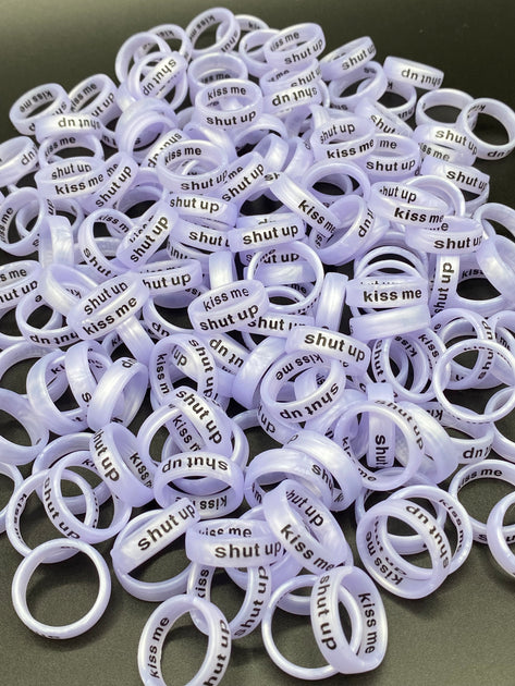 Flip Reversible shut up / kiss me Ring – FlipRings