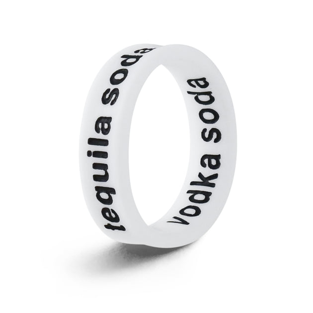 Flip Reversible vodka soda / tequila soda ring – FlipRings